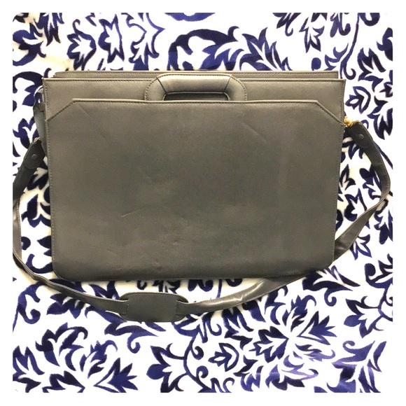 Canetti | Bags | Vintage Canetti Briefcase With Retractable Handles ...